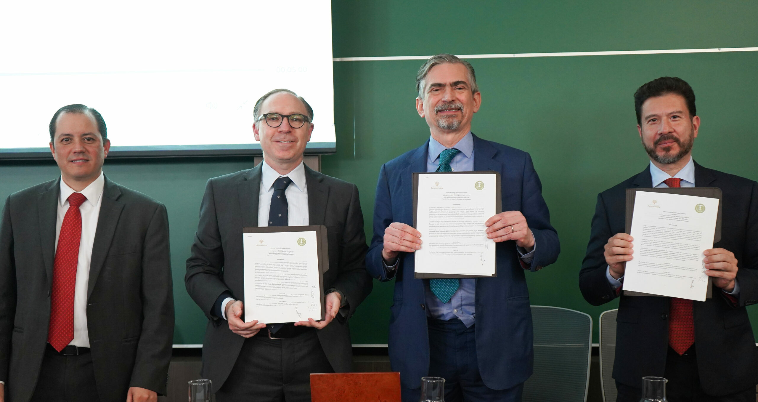 Up y Singapur fortalecen lazos académicos.